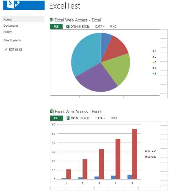 Named Items In Excel Web Access Web Part
